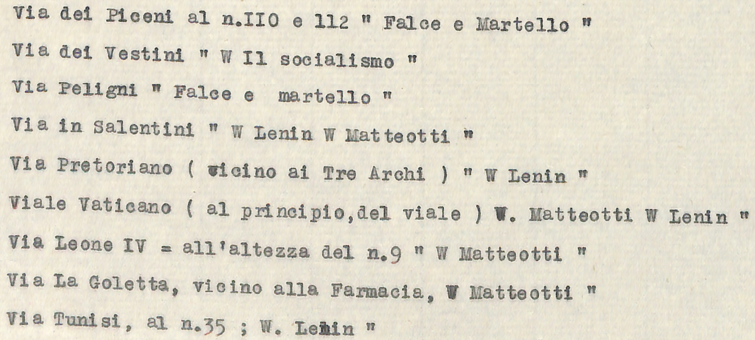 New from 1929: Attempts to erase “subversive” graffiti in Mussolini’s ...