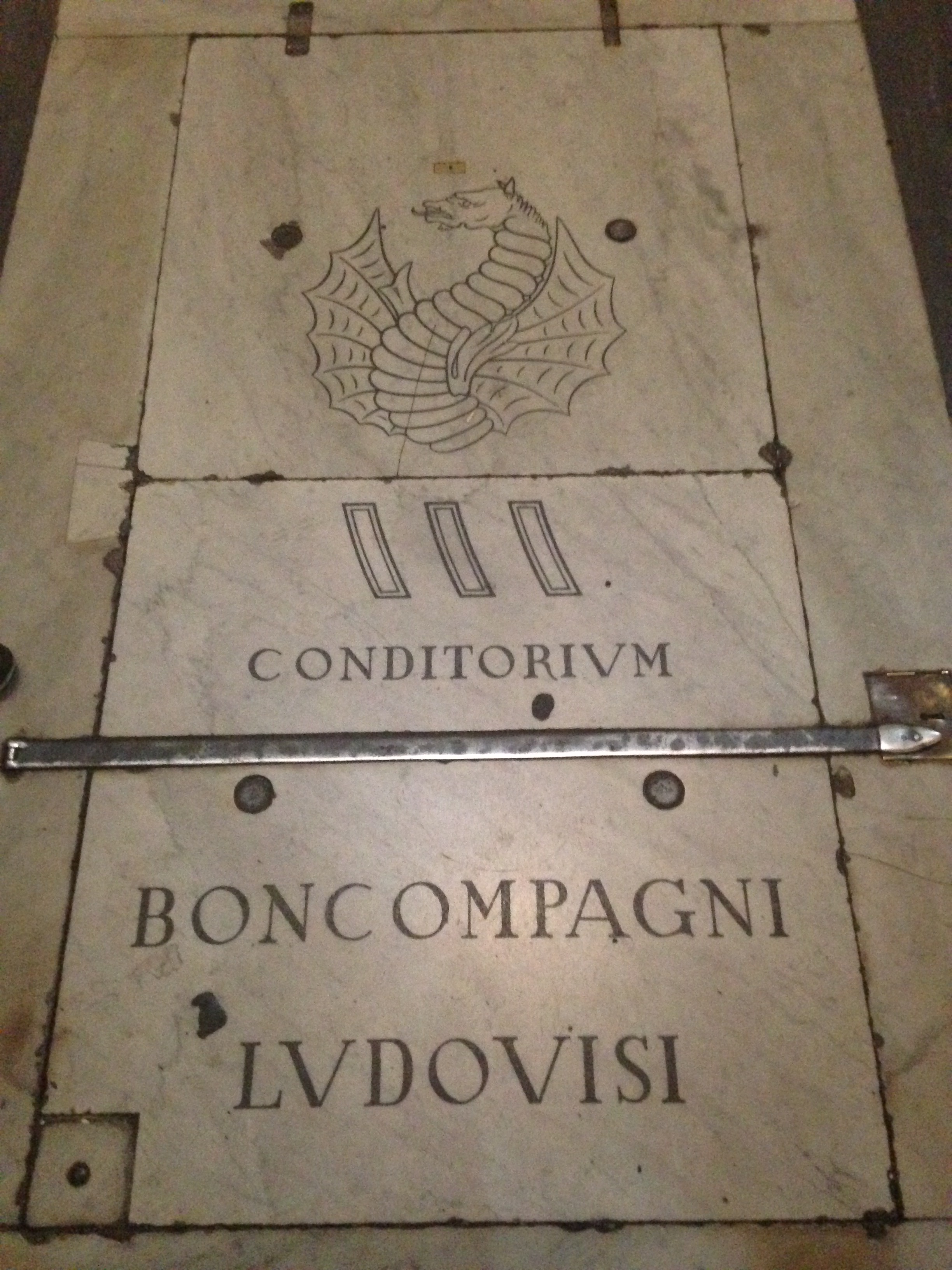 A new study of the Boncompagni Ludovisi family crypt in the church of ...